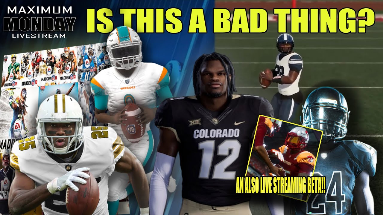 MAXIMUM FOOTBALL BETA LIVESTREAM and chat! - YouTube