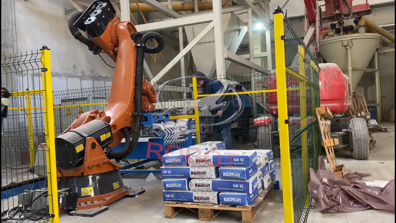 Ceylan Robot - KUKA Paletleme Robotu - YouTube