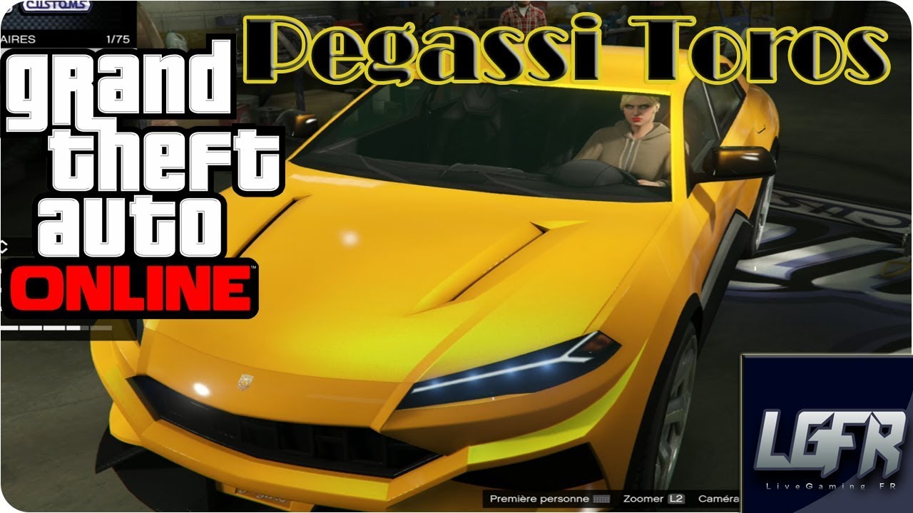 GTA 5 ONLINE | PEGASSI TOROS (Lamborghini Urus) - Nouveau véhicule SUV ...