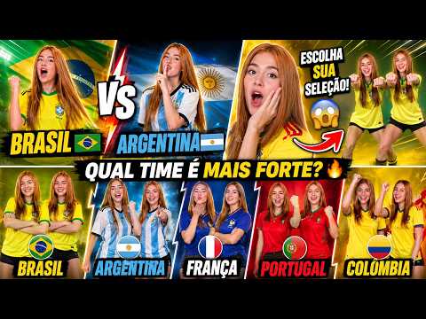 Brasil 🇧🇷 vs Argentina 🇦🇷 vs Portugal 🇵🇹 vs Colombia 🇨🇴 vs França 🇫🇷 Dance Battle🔥world cup 2026