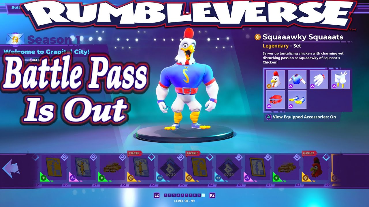 Rumbleverse Battle Pass : The Grind Begin - YouTube