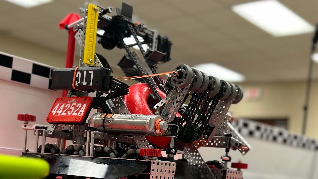 Vex high stakes 44252A early season intake and hood evolution - YouTube