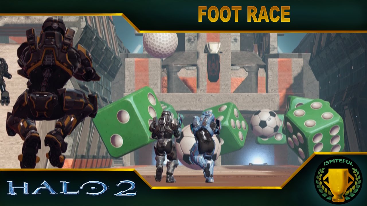 Halo 2 Custom Game : Foot Race - YouTube