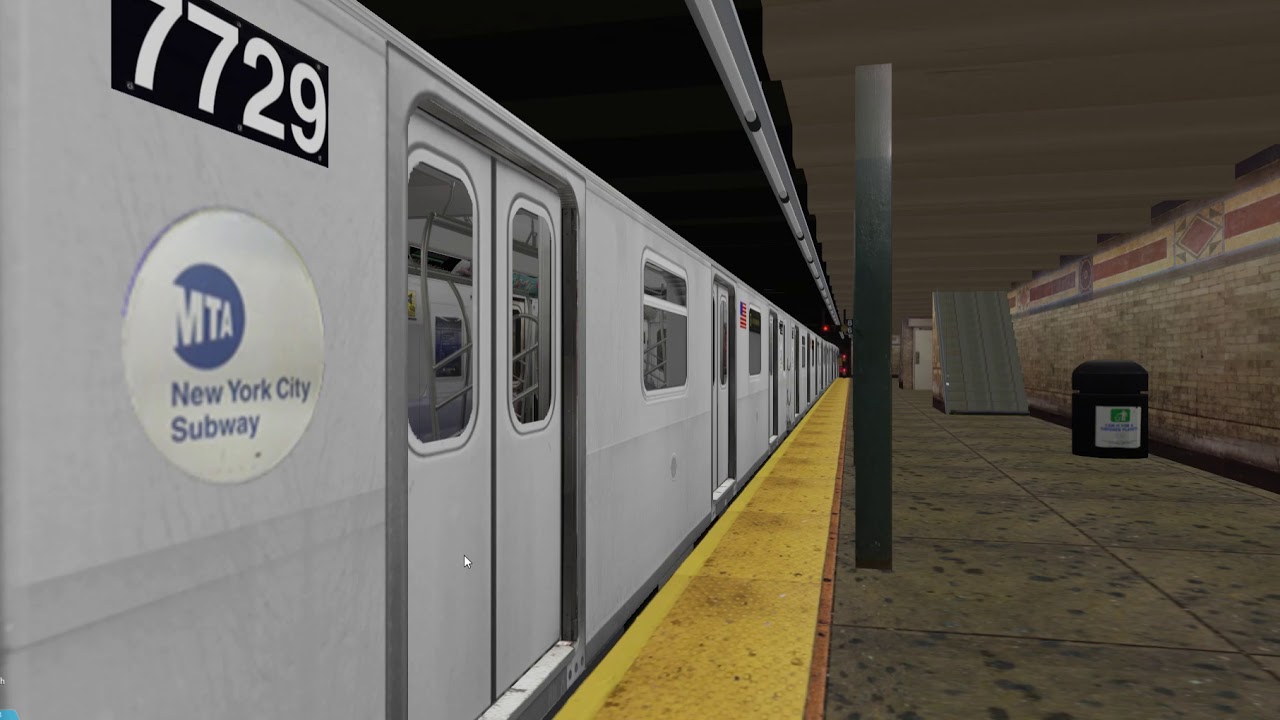 R142A 5 Train Arriving/Departing Grand concourse. - YouTube