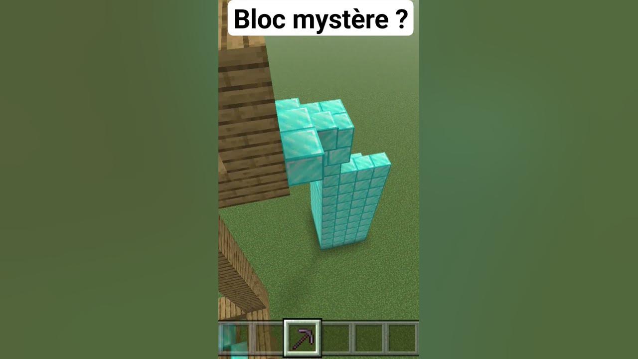 C' EST QUOI CE BLOC MINECRAFT ??!!? 🧐 - YouTube