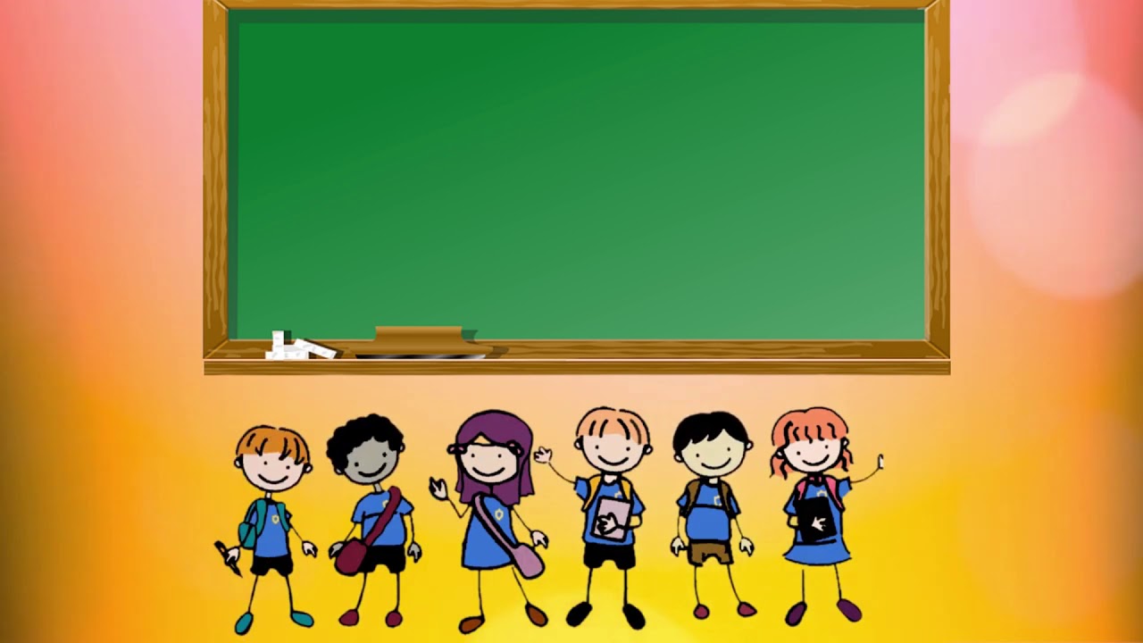 BACK TO SCHOOL - Animated SCREEN background Education - [FREE DOWNLOAD ...