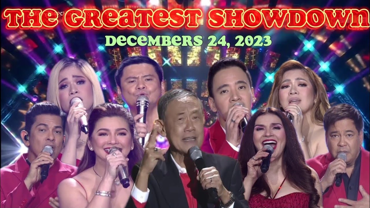 THE GREATEST SHOWDOWN_Christmas Special | 12-24-2023 - YouTube