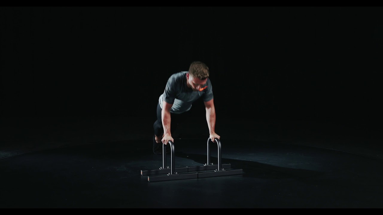 Push Up Jump Through to Dip - YouTube