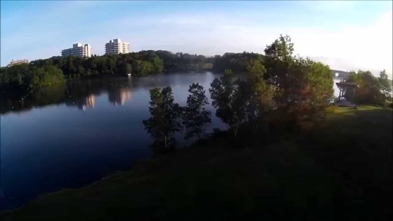 Aerial video of Lake Banook and Grahams Grove with Scout X4 - YouTube