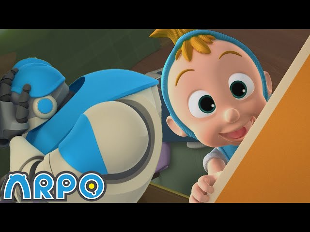 Hide & Seek Gone Wrong! Daniel Flies Away on a Kite | ARPO | Kids TV ...