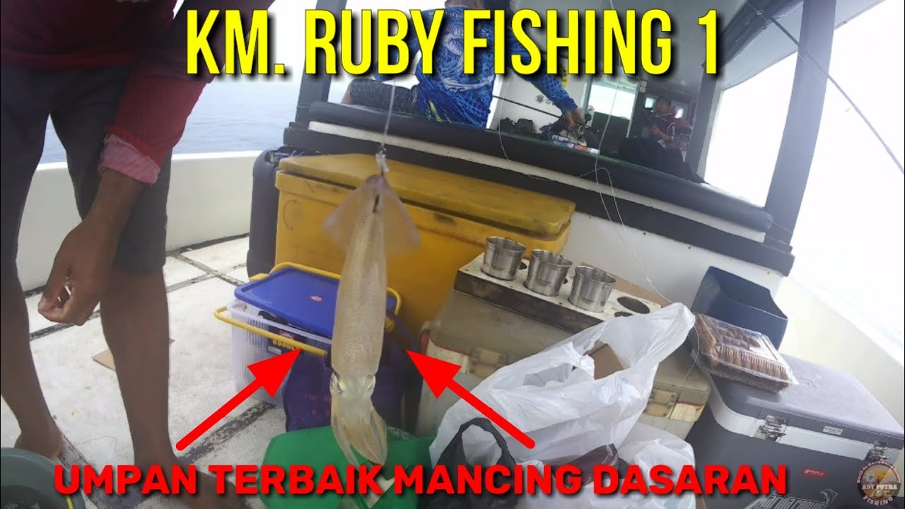 Mancing Pulau Seribu !! Auto Panen mancing dengan umpan ini || Km Ruby Fishing - mancing terbaru ...