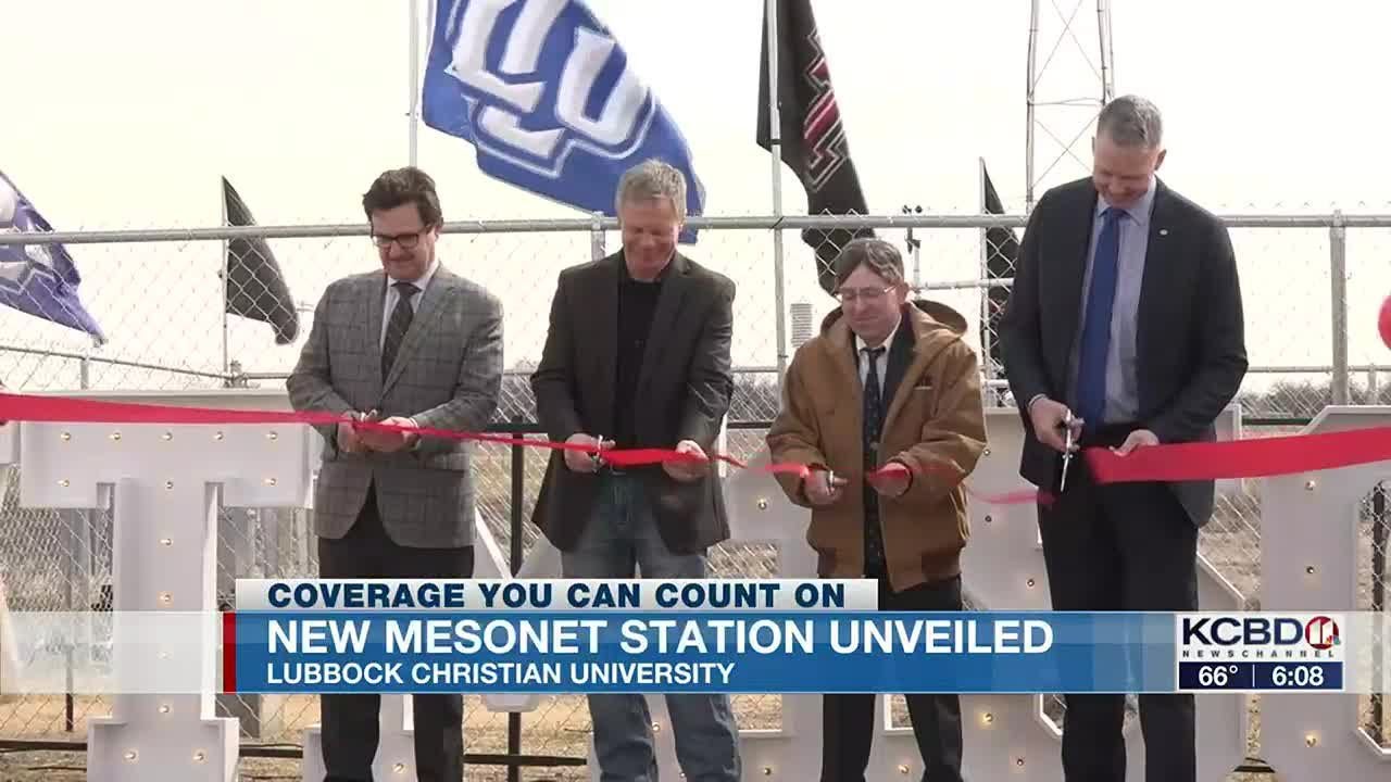 New Mesonet station unveiled - YouTube