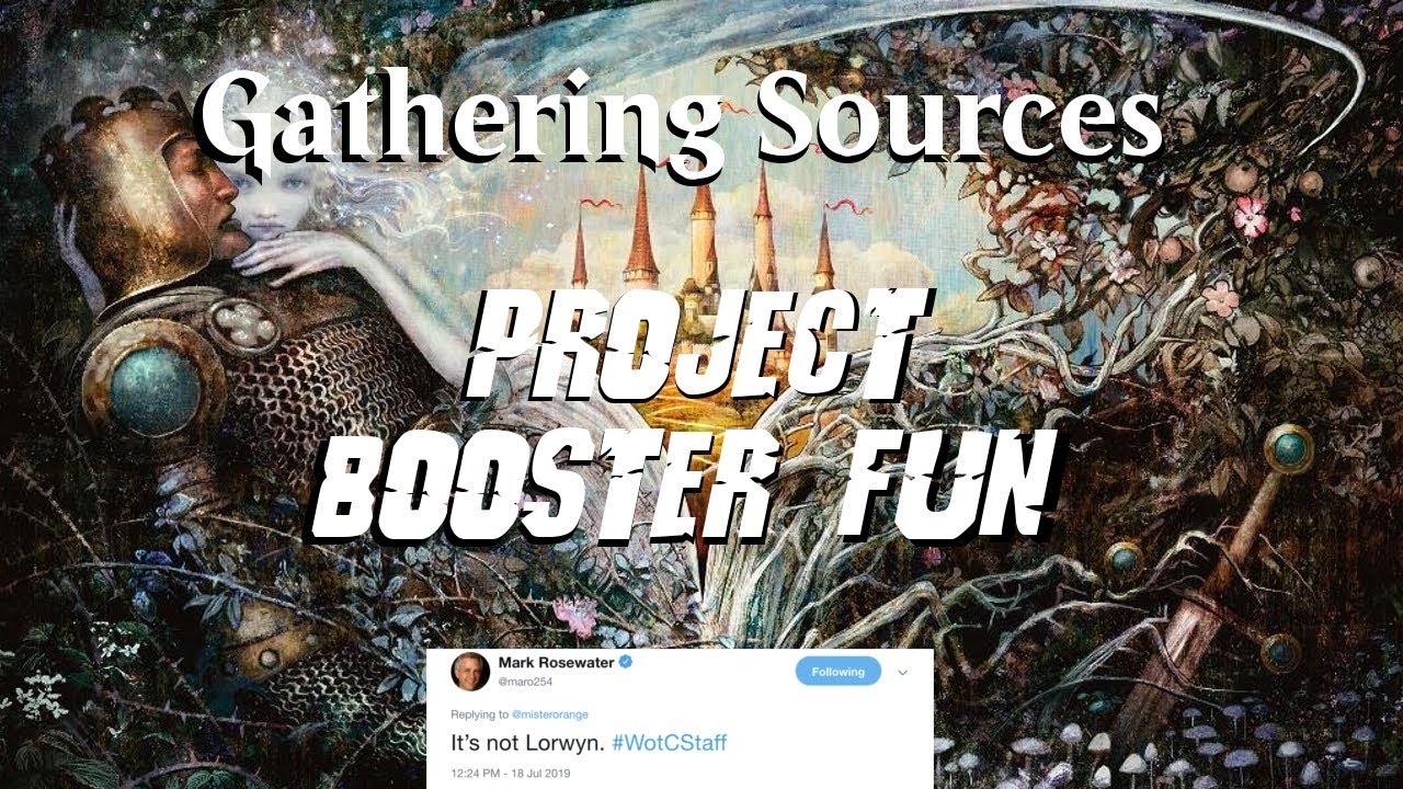 Gathering Sources EP 1: "Project Booster Fun" - YouTube