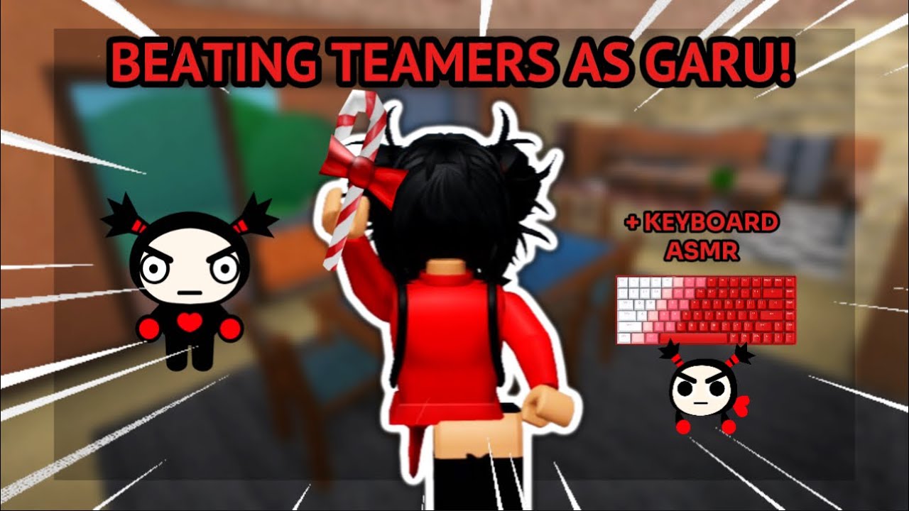 BEATING TEAMERS AS GARU! *KEYBOARD ASMR* - YouTube