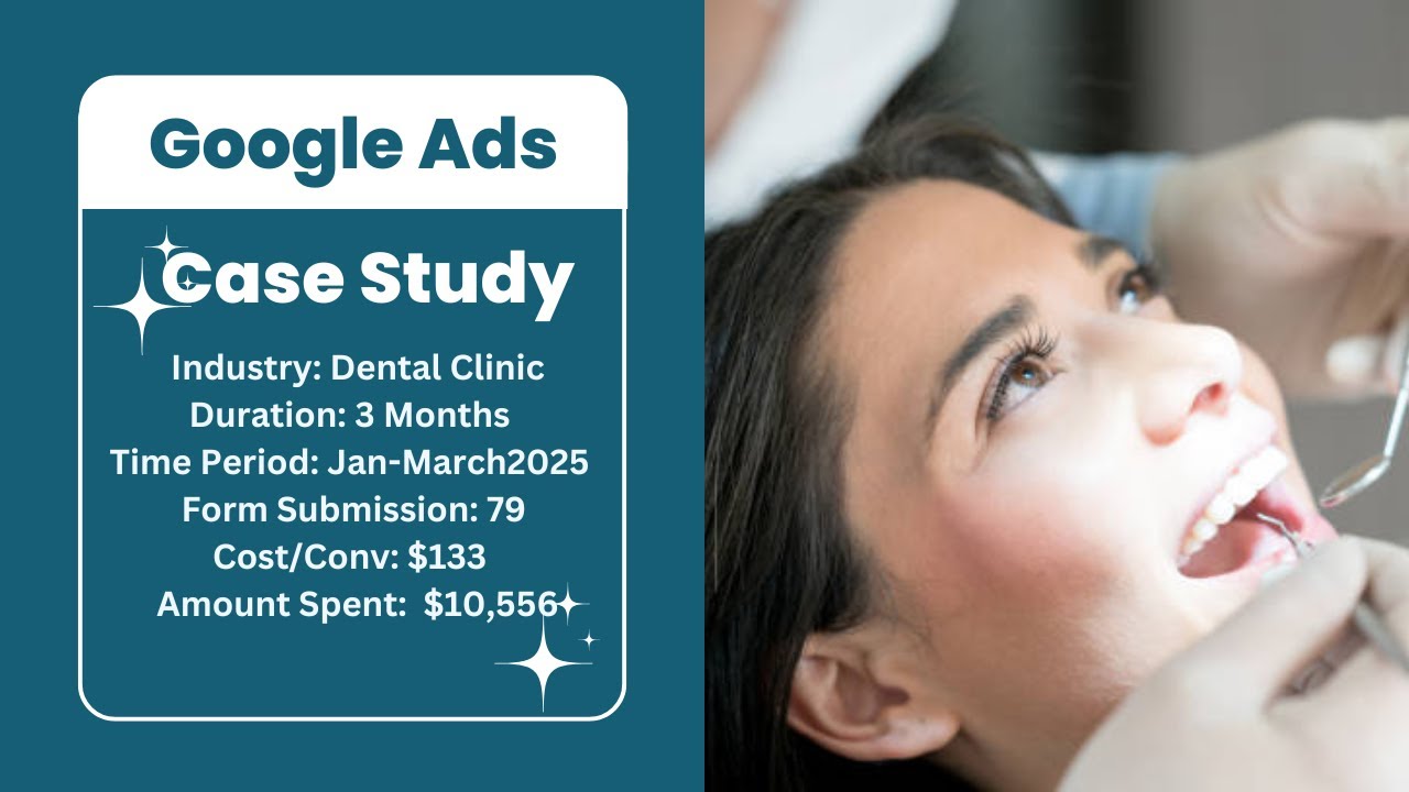 Google Ads Case Study - Dental Clinic - Faisal Abbas Portfolio - YouTube