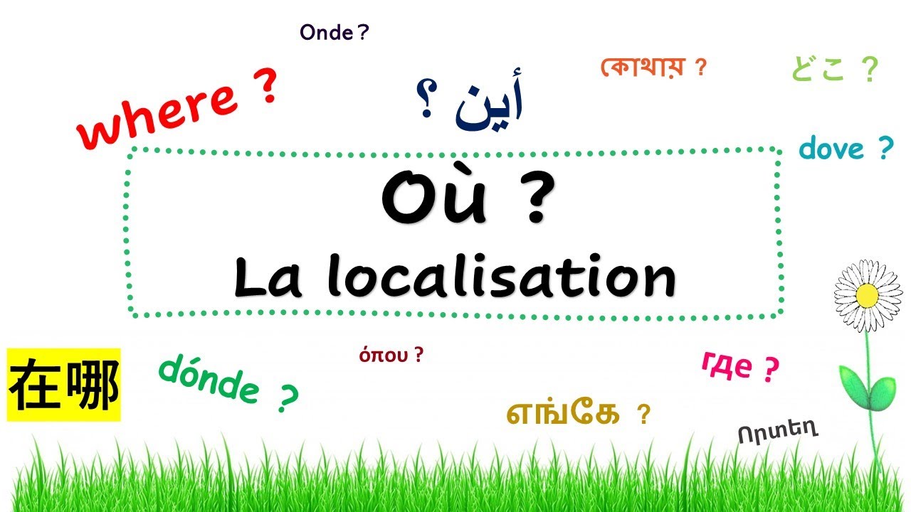 Où ? - la localisation - YouTube