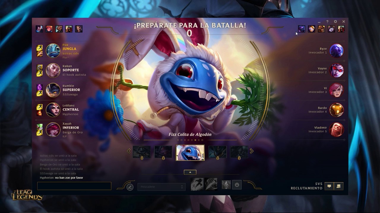 League Of Legends Season 8 S8 Fizz Jg Nuevas Runas El pescadete esta ...