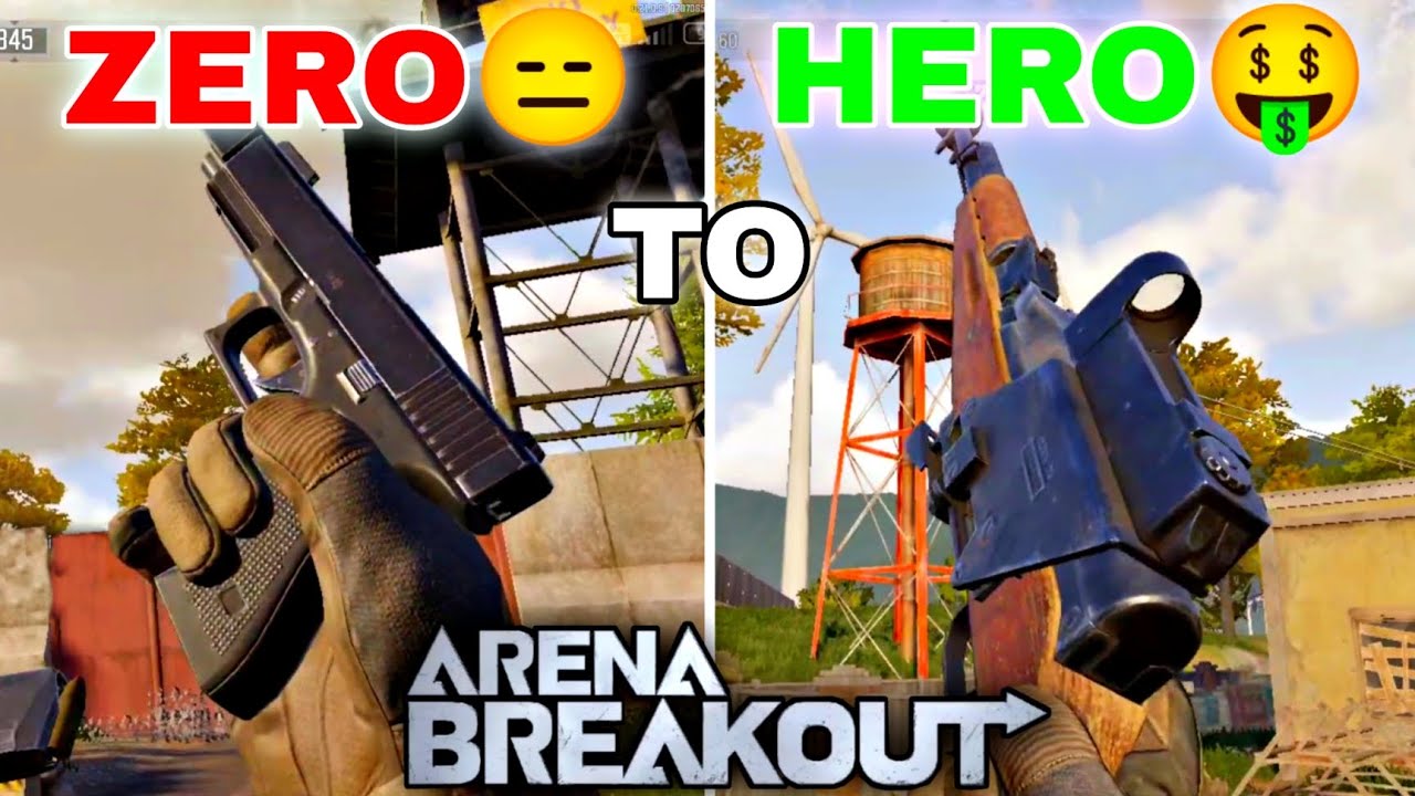 Arena Breakout How I Become Zero to Hero With The Help of Pistol ...