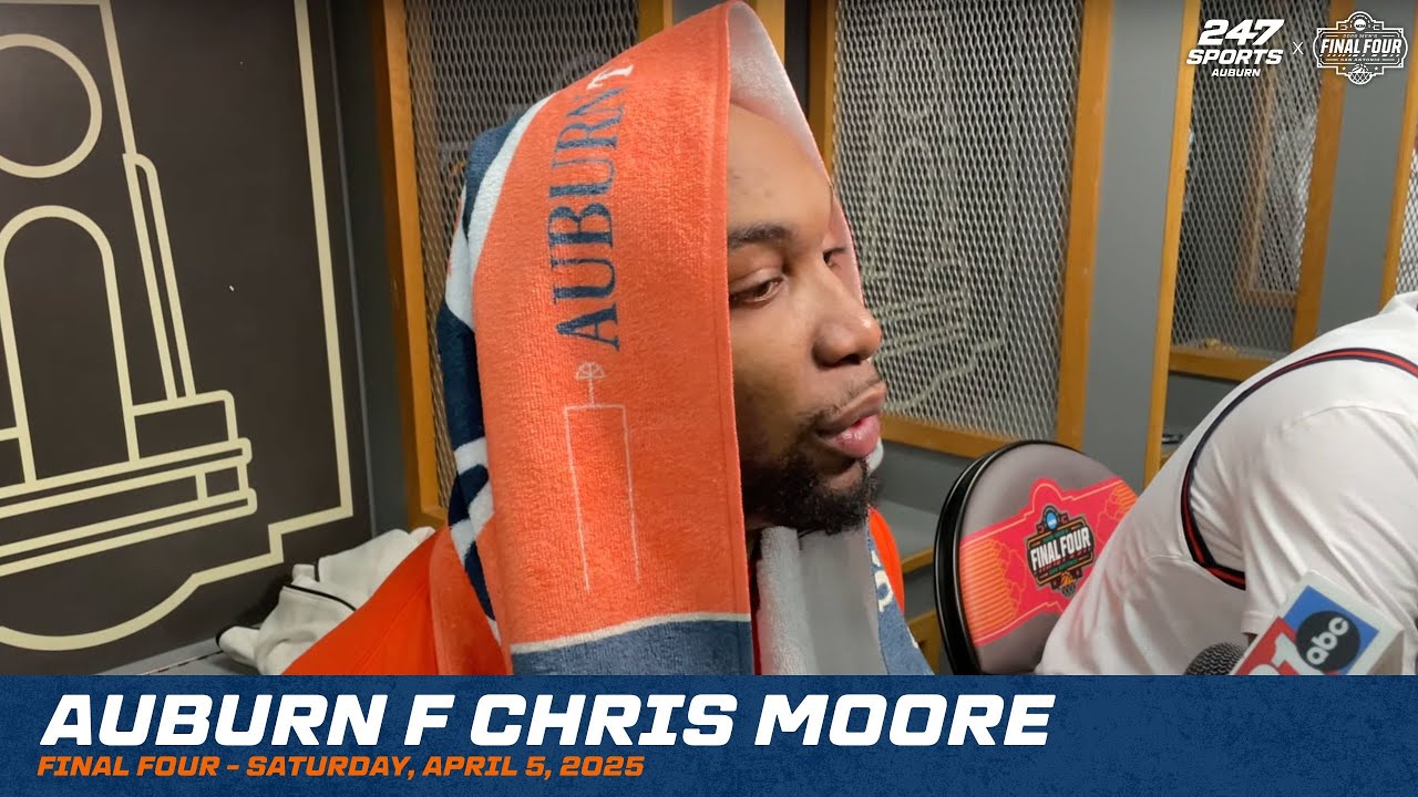 Auburn F Chris Moore | Florida Final Four loss - YouTube