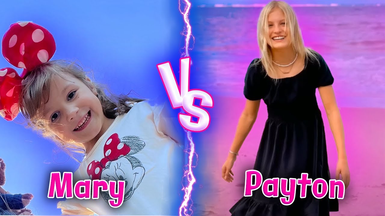 Payton Delu Myler(Ninja Kidz TV) vs Mary Star The Incredible ...