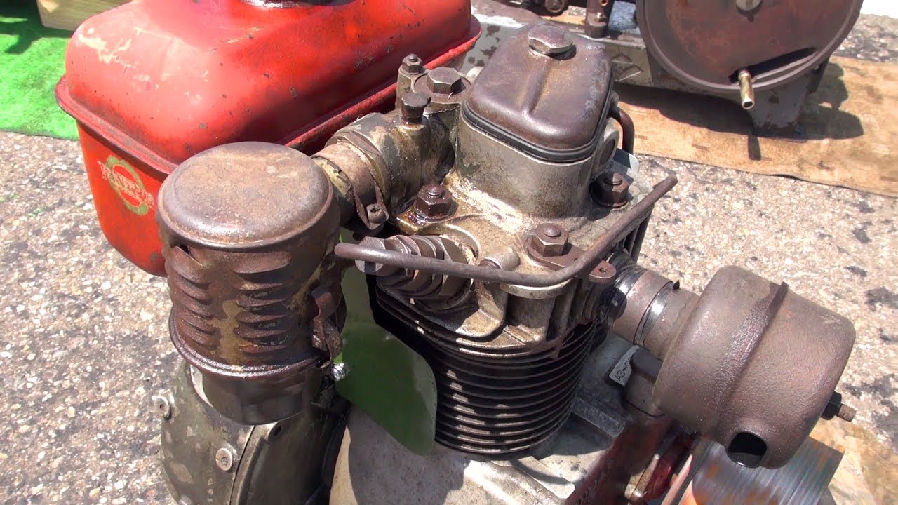 Old Engines in Japan 1950s YANMAR Diesel Type A3 4.5hp - YouTube