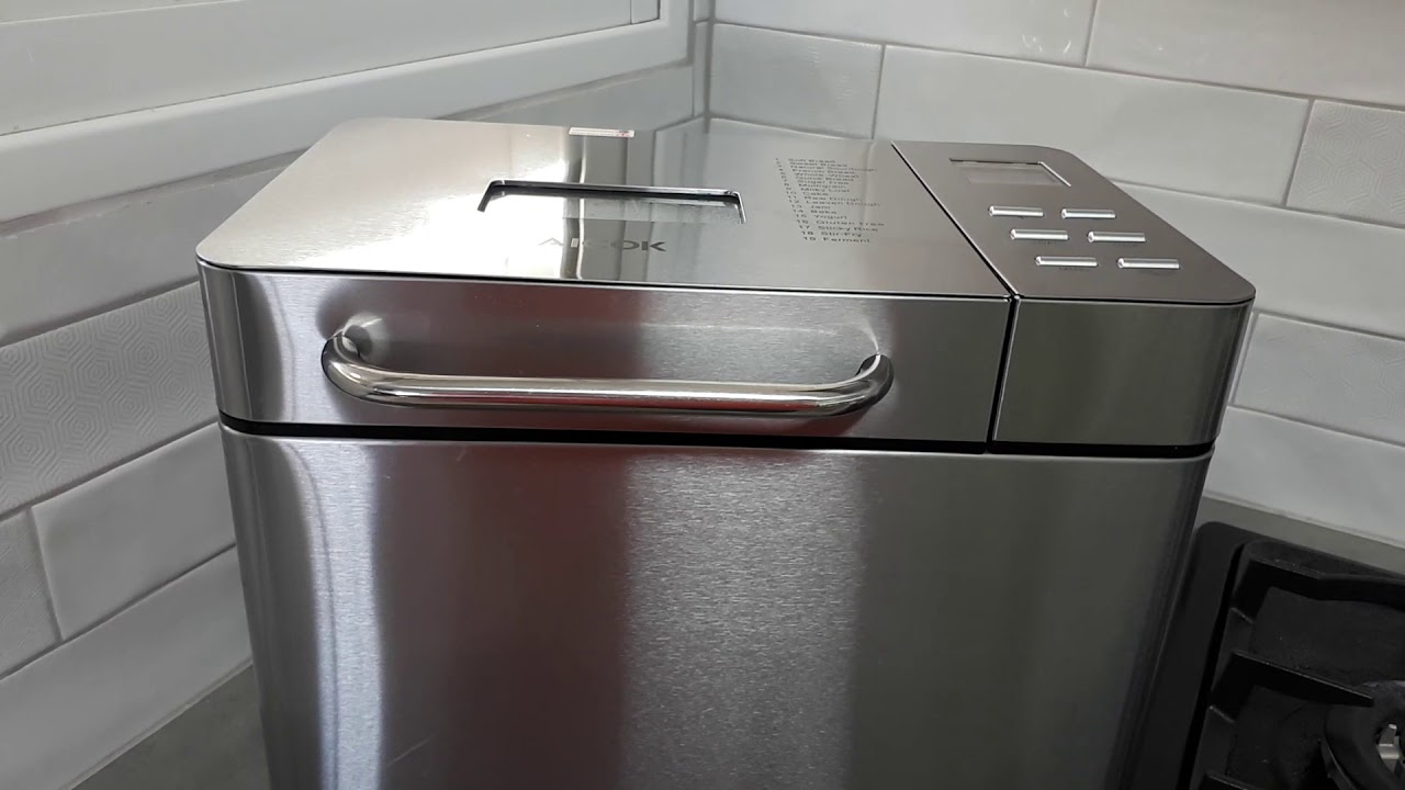 Bread machine aicok - YouTube