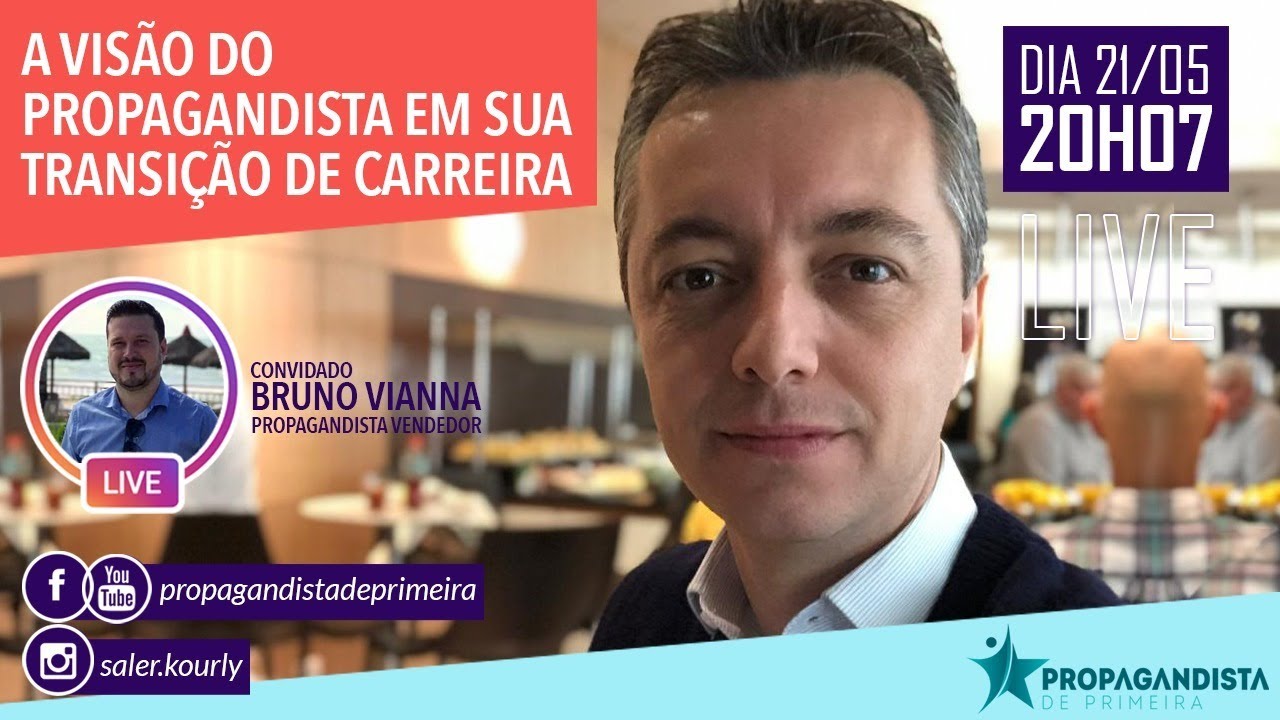 A VISÃO DO PROPAGANDISTA EM SUA TRANSIÇÃO DE CARREIRA - YouTube