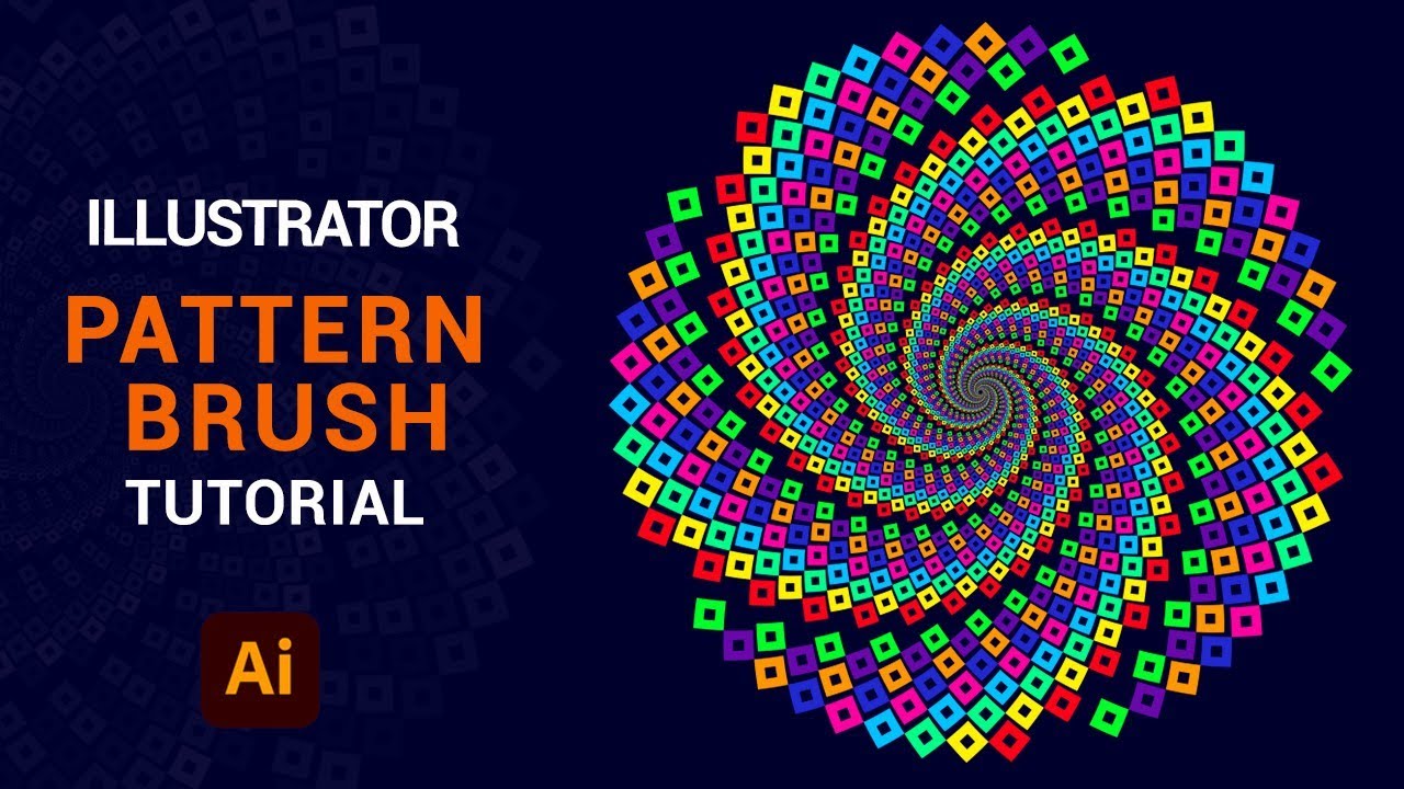 Illustrator pattern brush transform trick tutorial - YouTube