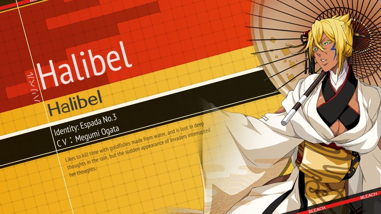 Bleach Mobile 3D Halibel.Paper Umbrella - SSR : All Skills & Ultimate ...