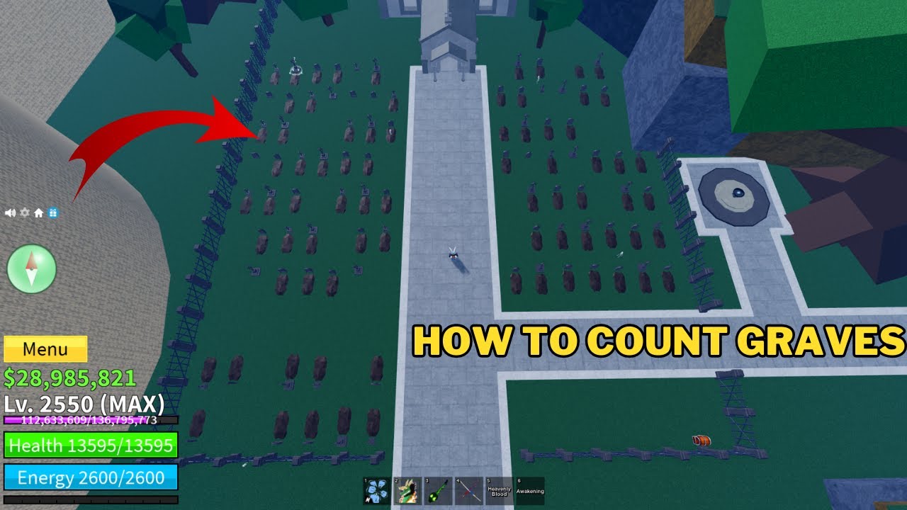 How To Count Graves in Blox Fruits | Haunted Castle | Third Sea - YouTube