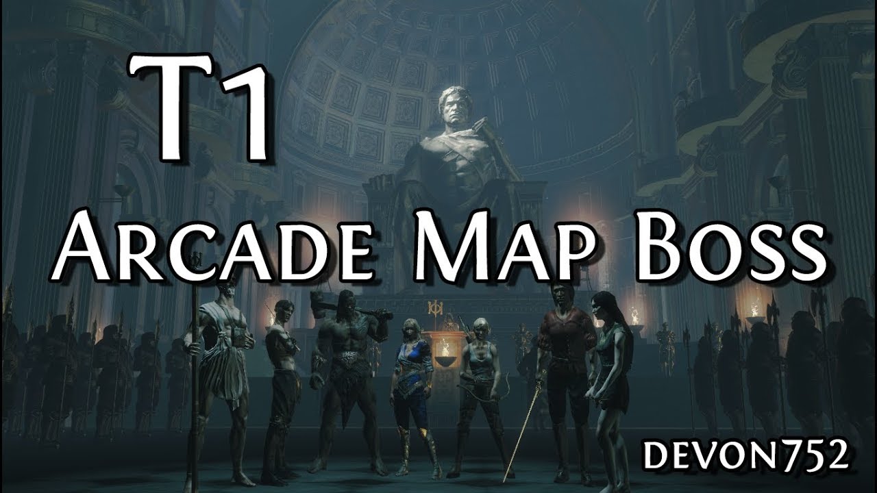PoE 3.0 - T1 Arcade Map Boss - YouTube