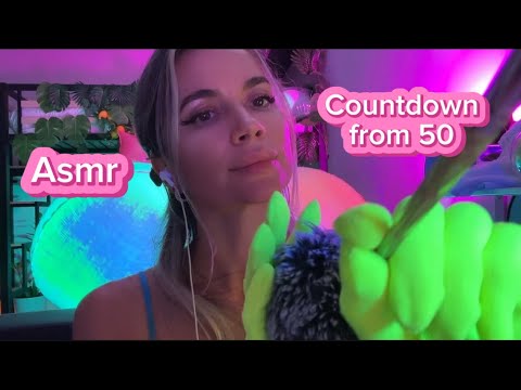 ASMR | Countdown from 50 - YouTube