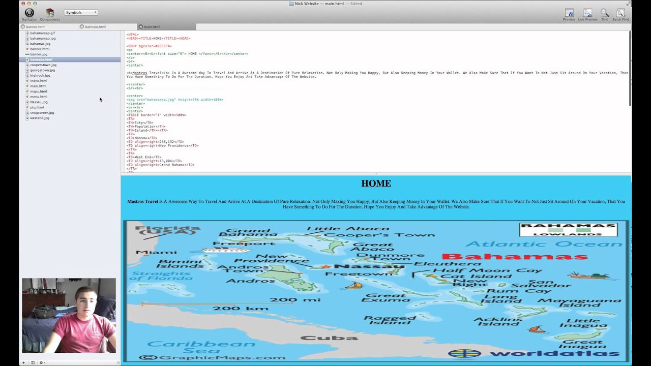 Taco HTML Editor - YouTube