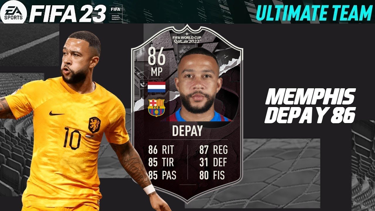 CARTA CON POTENCIAL UPGRADEABLE! MEMPHIS DEPAY 86 SHOWDOWN REVIEW FIFA ...