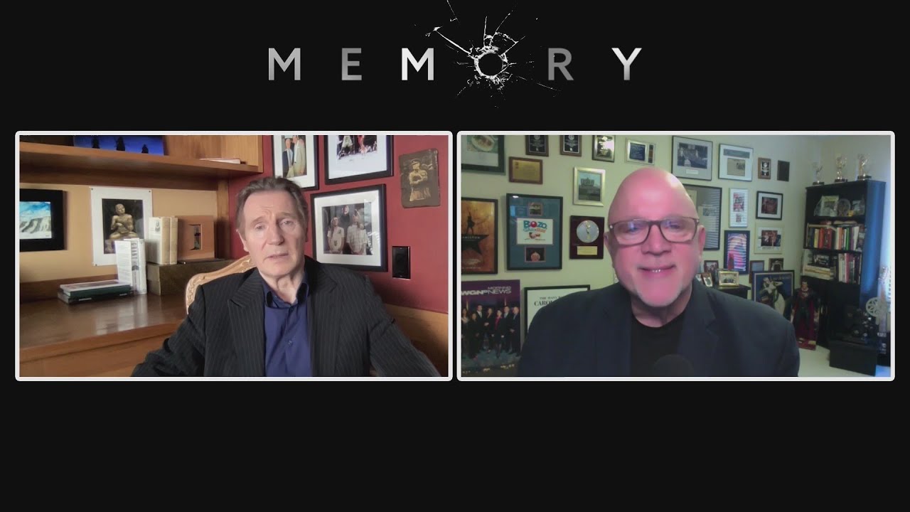 Dean chats with Liam Neeson on role in Memory - YouTube