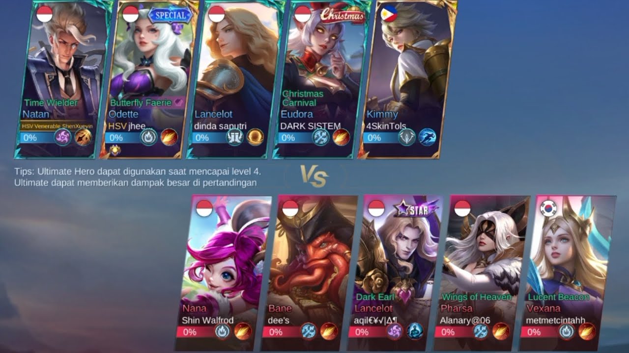 Mobile Legends gameplay - 【Brawl Trio】 Add orang random tapi dia diem ...