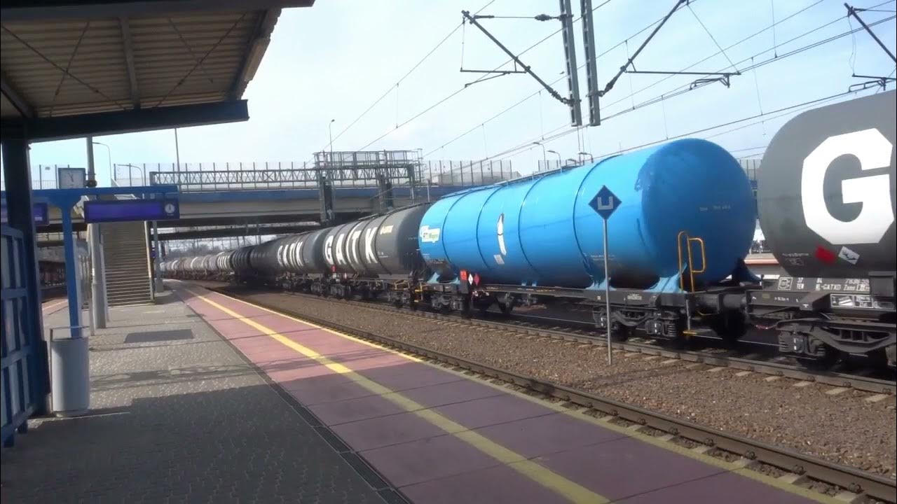 Pociągi na stacji Skierniewice w tym byk z autami, Czapaj 007, Vectron Europejczyk inie tylko14 ...