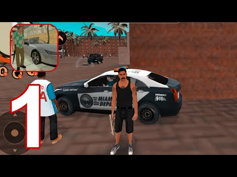 Miami crime simulator - Gameplay Walkthrough Part 1 ( Android,iOS )