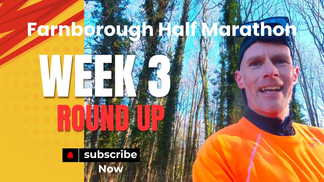 Half Marathon Training / Week 3 of 5 completed - YouTube