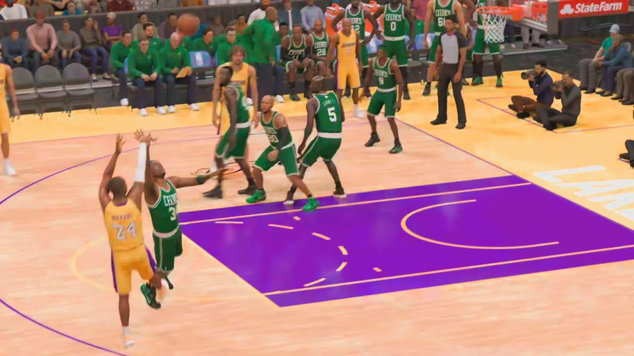 Kobe Step-Back 3-Pointer Over Pierce | 2008 NBA Finals: Celtics vs ...