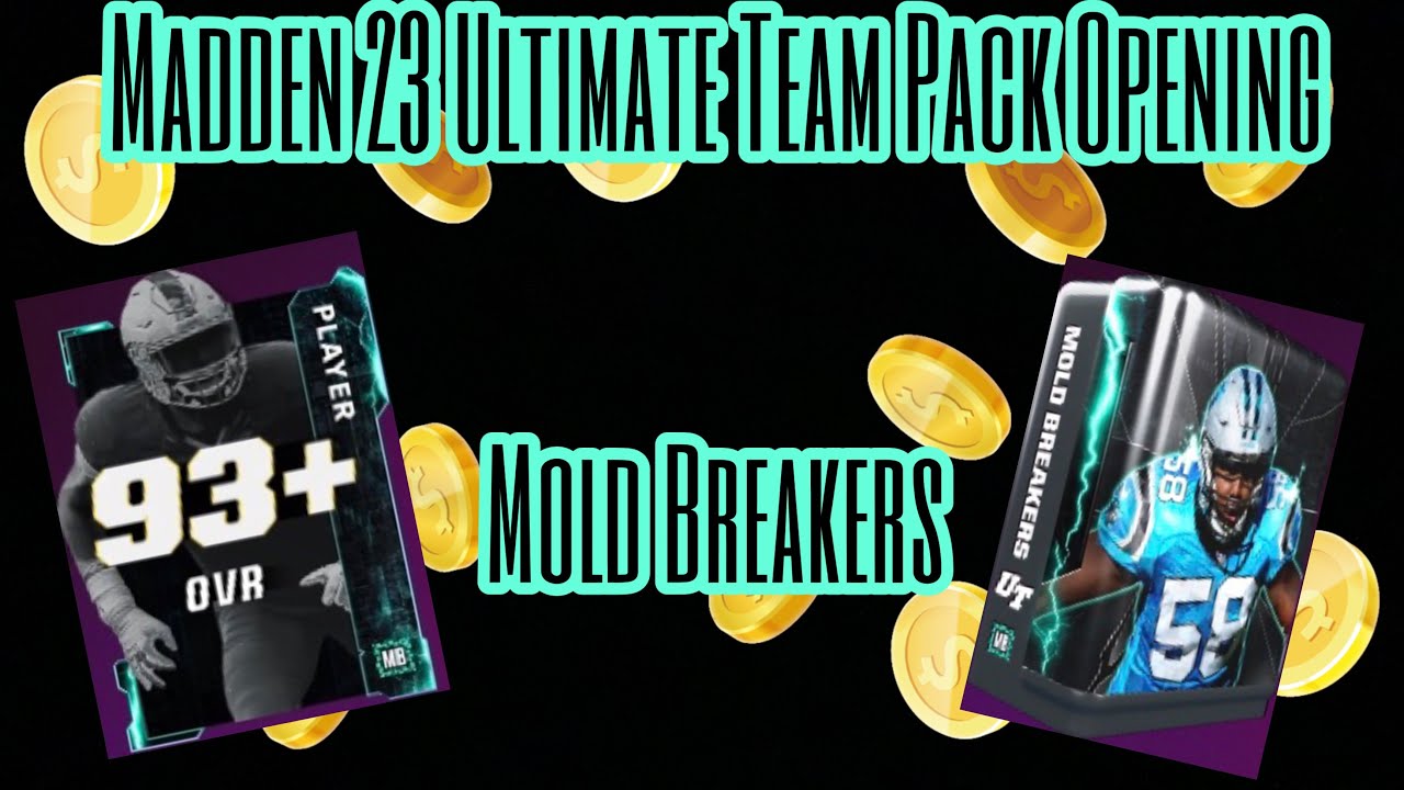 Mold Breakers Pack Opening Madden 23 Ultimate Team - YouTube