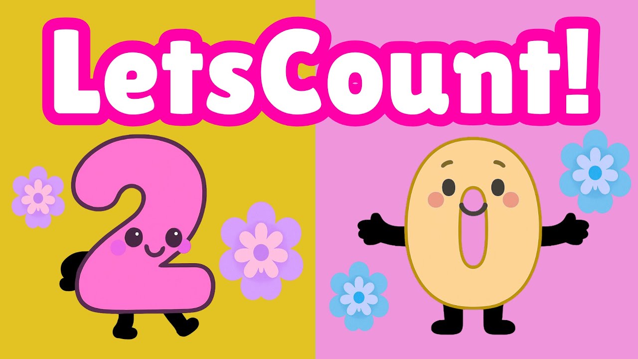 Learn Numbers 0–20 | Calm Preschool Learning Video for Toddlers - YouTube