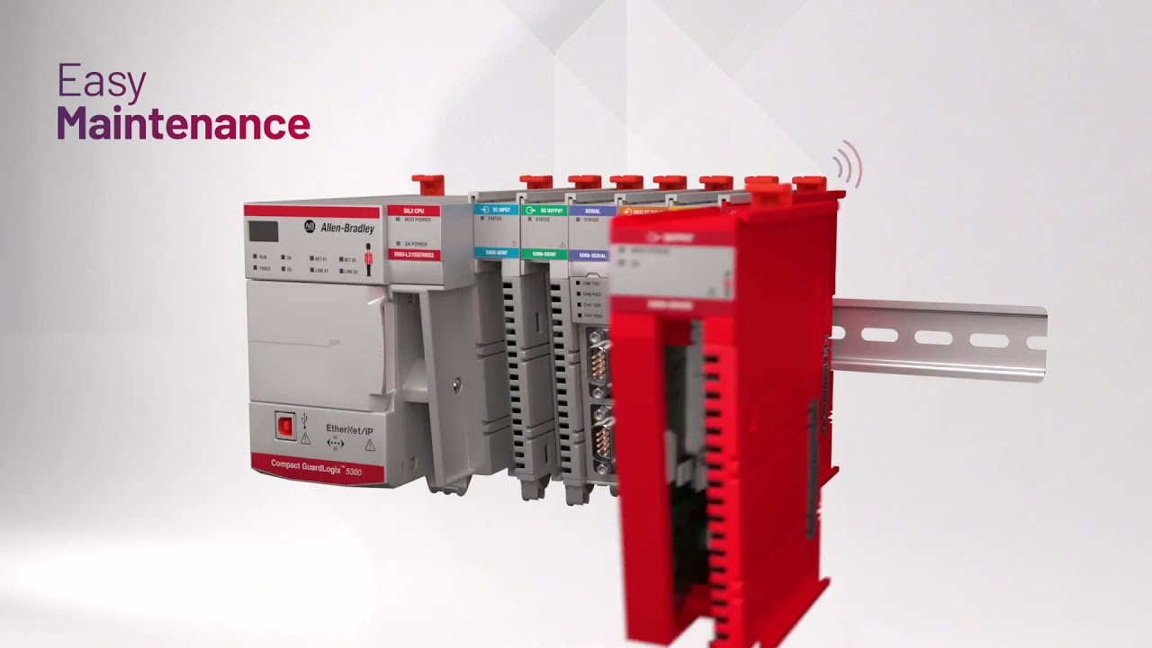 CompactLogix 5380 control system for smart machines - YouTube
