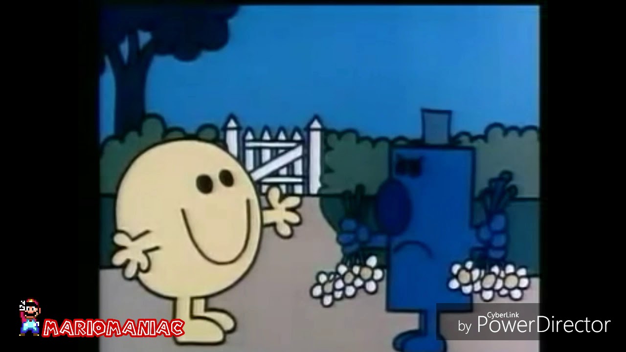 Mr. Grumpy meets Mr. Happy but Mr. Grumpy's lines was replaced by Mr ...