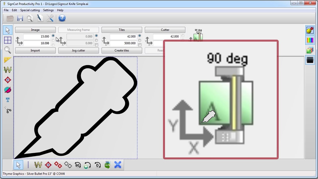 SignCut návod: Základy používání software - YouTube