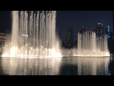 Dubai Water Fountain | Water Dance Dubai | LED Show Dubai | 48 National ...
