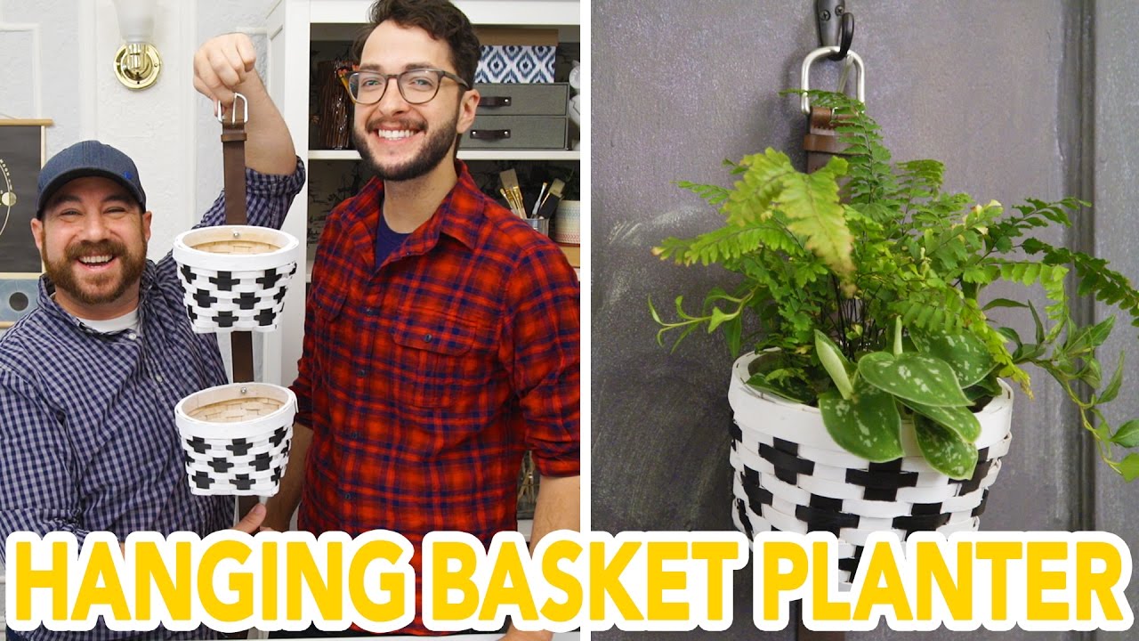 DIY Hanging Basket Garden- HGTV Handmade - YouTube