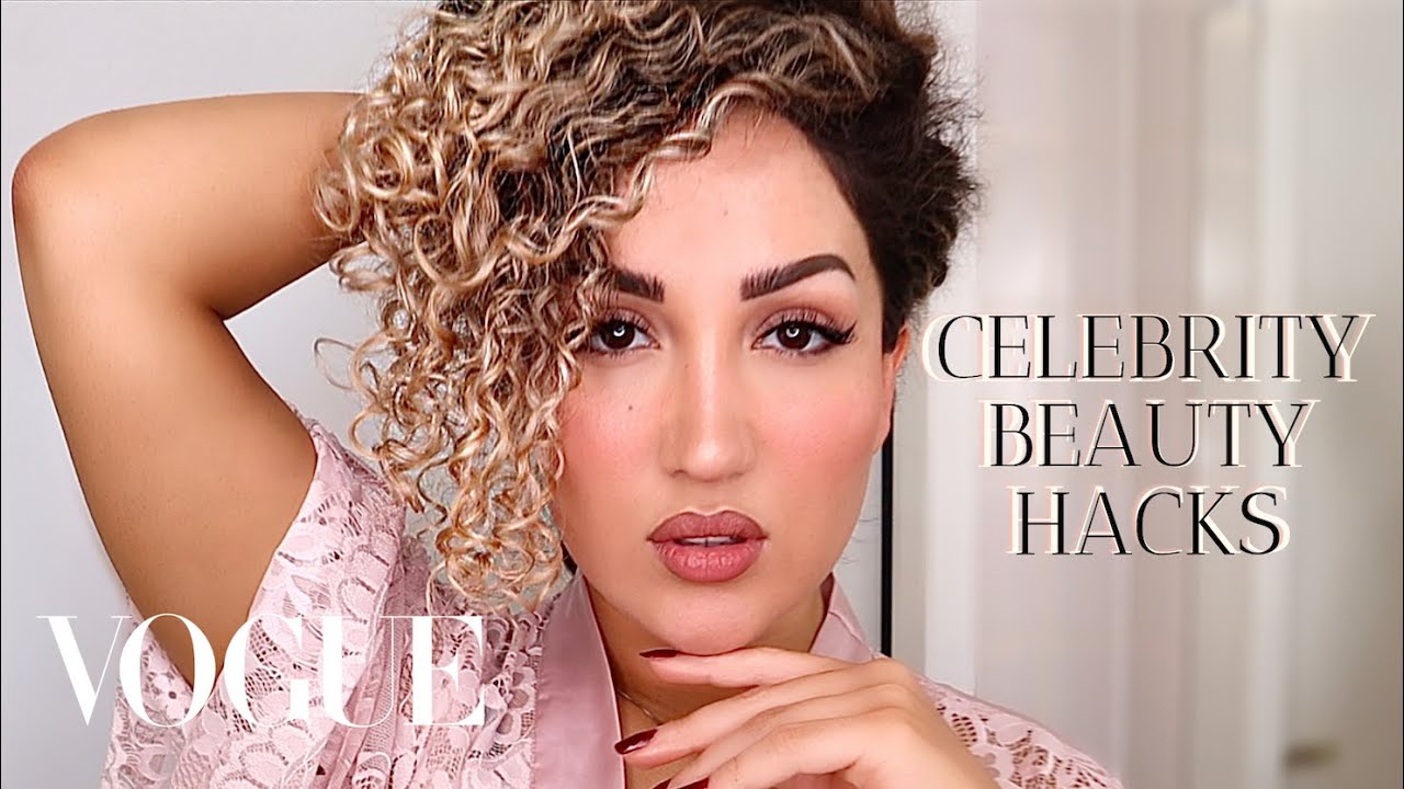 I TRIED CELEBRITY BEAUTY HACKS 2021 | VOGUE beauty secrets - YouTube