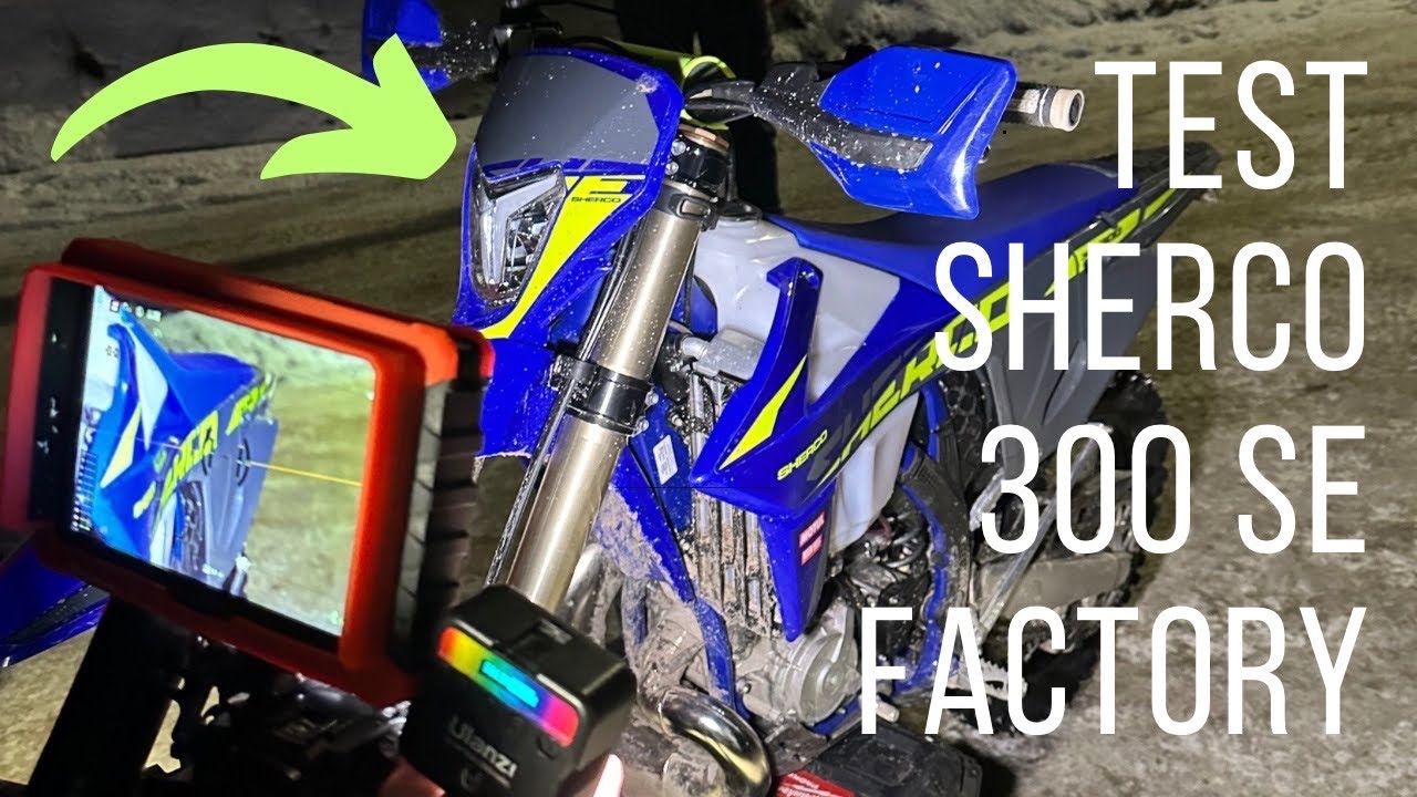 SHERCO 300 SE 2025 Enduro Progress Racing Garaż - YouTube