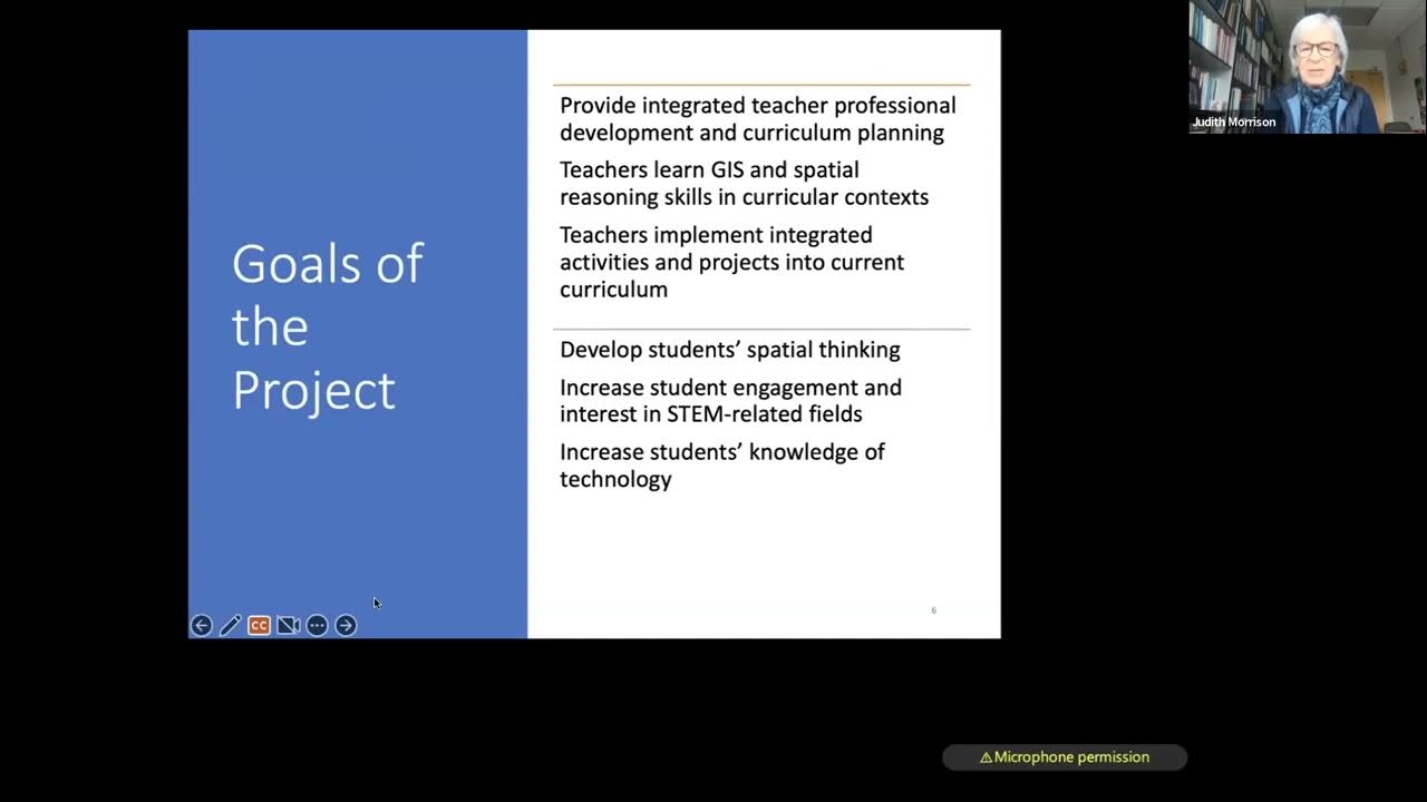 Research Conversations: Integrating ArcGIS Digital Technologies for Learning (02/21/2023) - YouTube